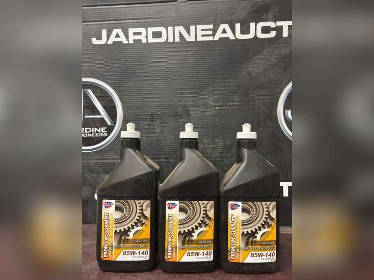 3 Bottles Of 85W-140 Gear Oil - Jardine Auctioneers