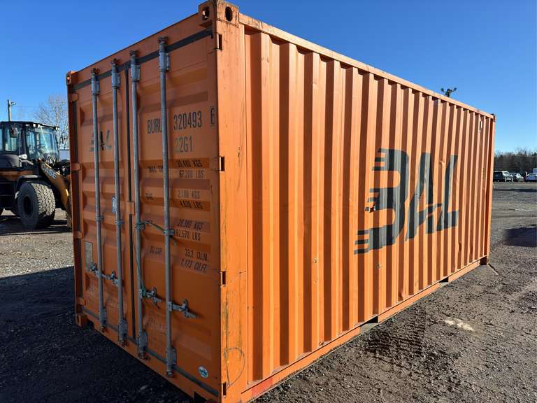 20’ Shipping Container - Jardine Auctioneers