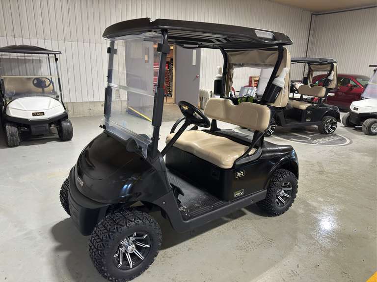 2020 EZGO RXV Elite Lithium Electric Golf Cart with Roof and Windshield ...