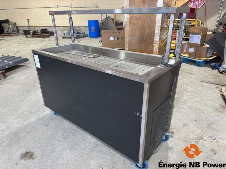 MKE Commercial Salad Bar/Cooling Table - Jardine Auctioneers