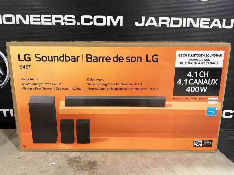 LG Soundbar S45T - Jardine Auctioneers