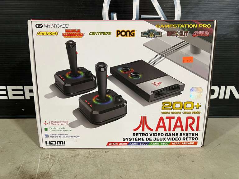 Atari Retro Video Game System - Jardine Auctioneers