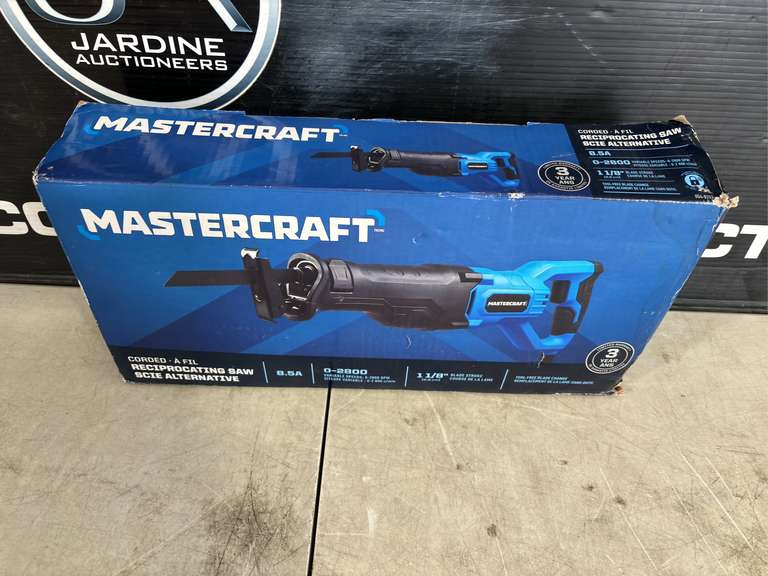 Mastercraft Reciprocating Saw - Jardine Auctioneers