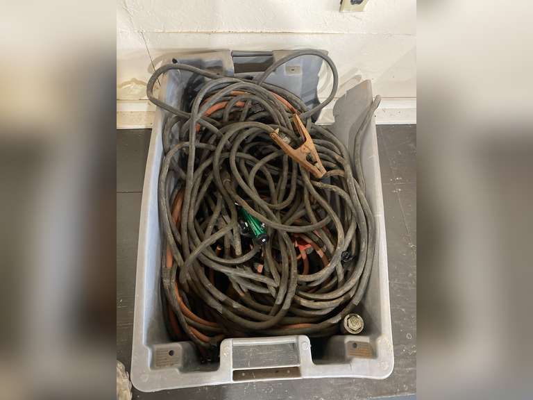 Box Of Welding Whips And Torch Cables - Jardine Auctioneers