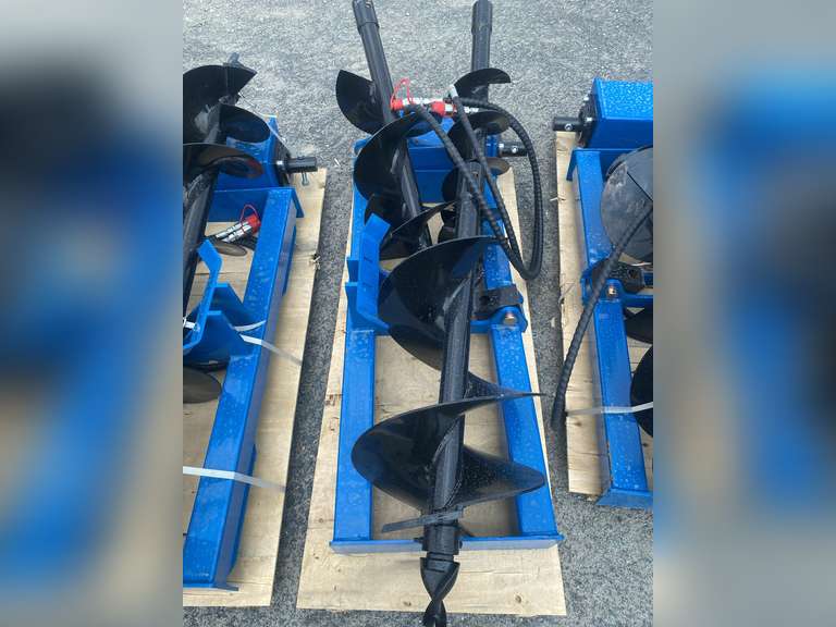 Skid Steer Loader Auger with Extra Rod - Jardine Auctioneers