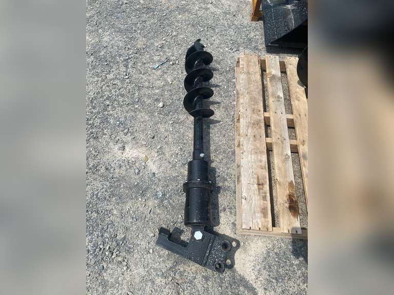 Excavator Auger to Fit 1-2 Ton Excavator 8 inch - Jardine Auctioneers