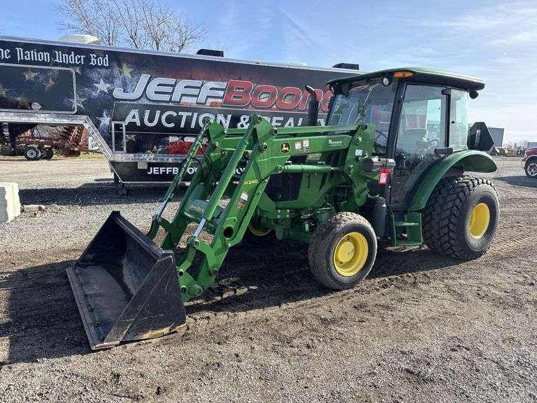 John Deere 5075E Loader Tractor - Jeff Boone Auction and Realty