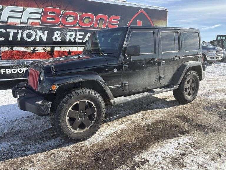 2012 Jeep Wrangler Unlimited - Jeff Boone Auction and Realty