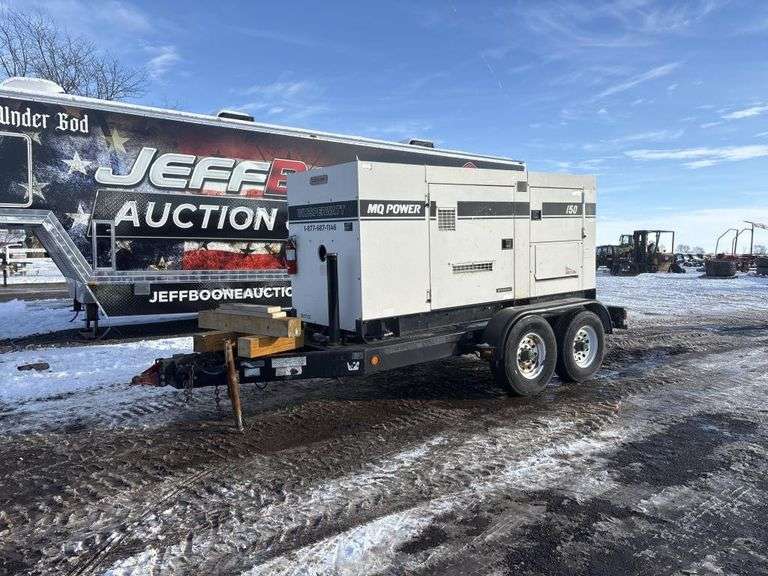 MQ Power 150 Generator - Jeff Boone Auction and Realty