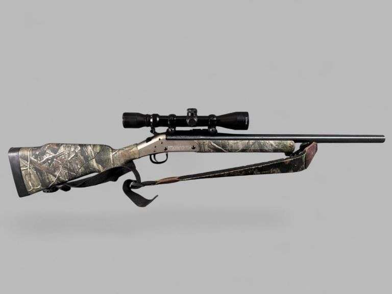 H&R 44 Rem MAG Single-Shot Rifle - Jeff Boone Auction and Realty