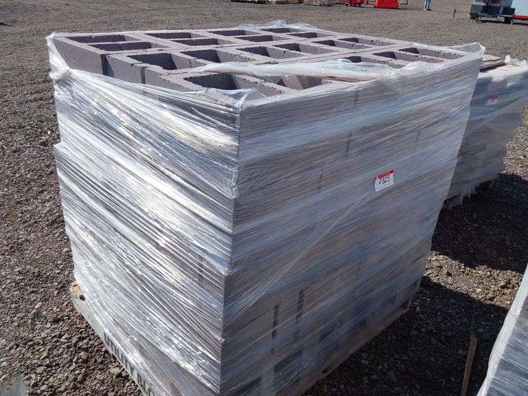 Pallet of 12in CMU Block-Albuquerque, NM - J&J Auctioneers LLC