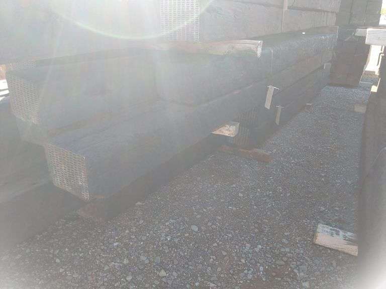 Qty (10) Rail Road Ties - J&J Auctioneers LLC
