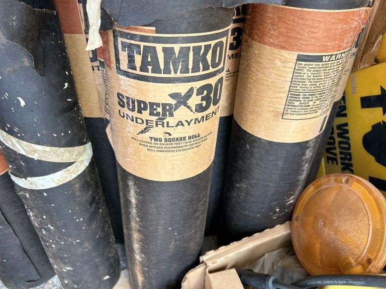 Tar Paper - J&J Auctioneers LLC