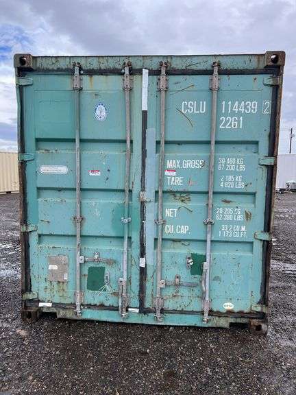 20ft Container - J&J Auctioneers LLC