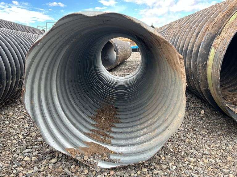 24 in x 7 ft 4 in Steel Culvert - J&J Auctioneers LLC
