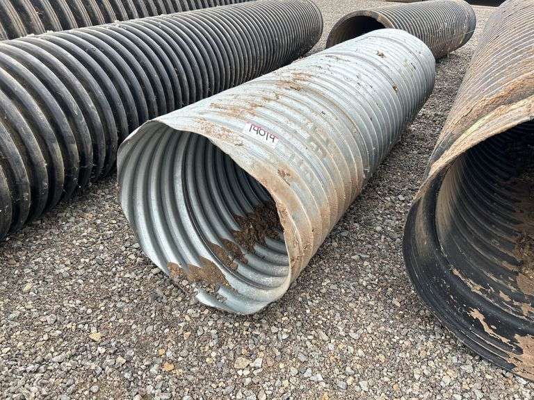 24 in x 7 ft 4 in Steel Culvert - J&J Auctioneers LLC