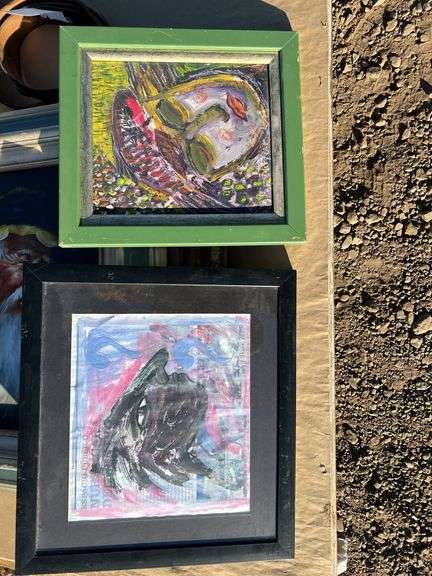 2 Paintings by Mexican Fine Artist Blas Nayar - Albuquerque NM - J&J ...