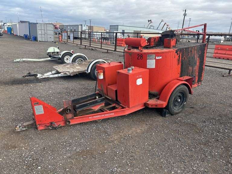 Inoperable Crafco EZ Pour 100 Crack Seal Machine - Albuquerque NM - J&J ...