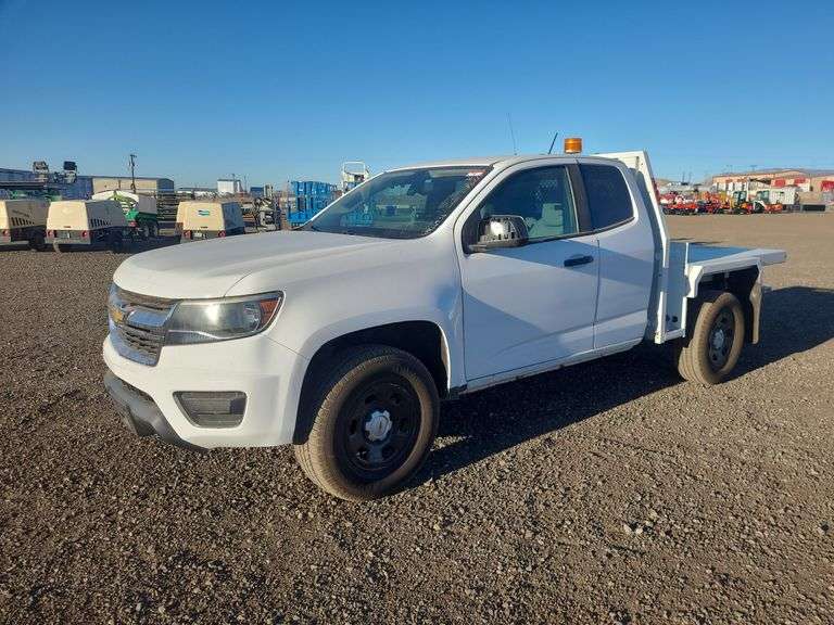 2016 Chevrolet Colorado Extended Cab 4x4 Flatbed Truck - Albuquerque NM ...