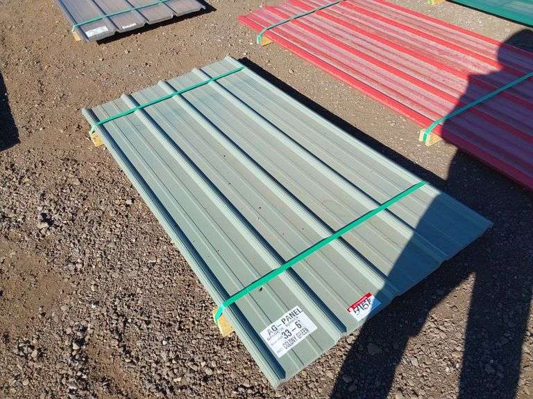 Qty 33 6' 29GA AG-Panel - Colony Green - Albuquerque NM - J&J ...