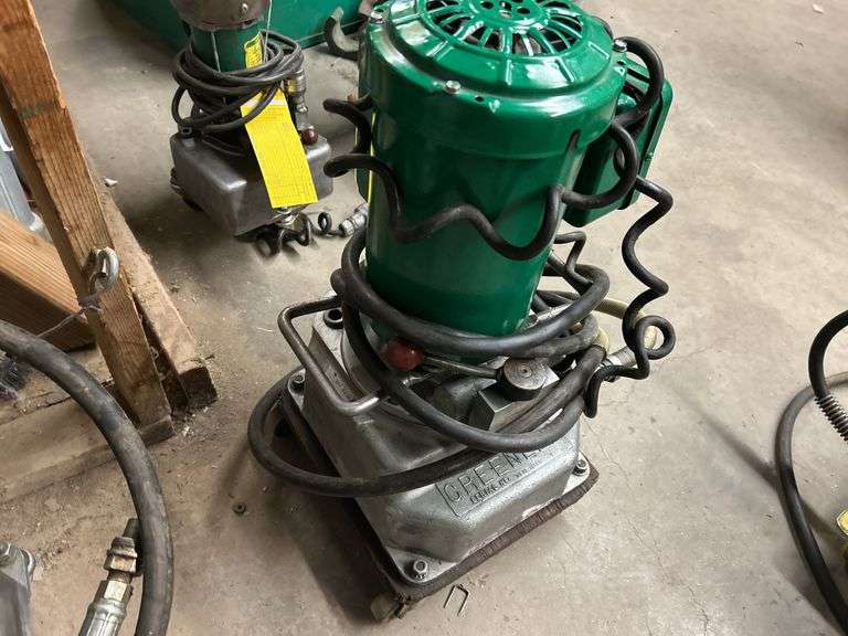 Greenlee Hydraulic Pump - Albuquerque NM - J&J Auctioneers LLC