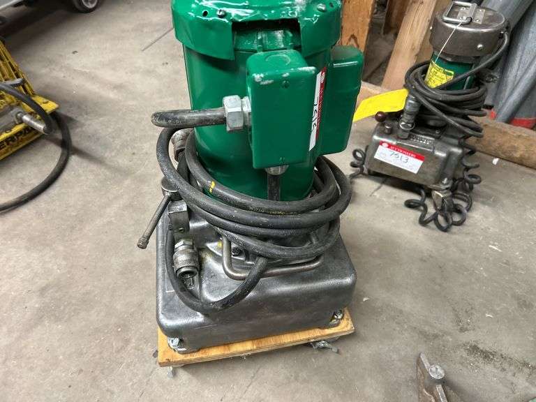 Greenlee Hydraulic Pump - Albuquerque NM - J&J Auctioneers LLC