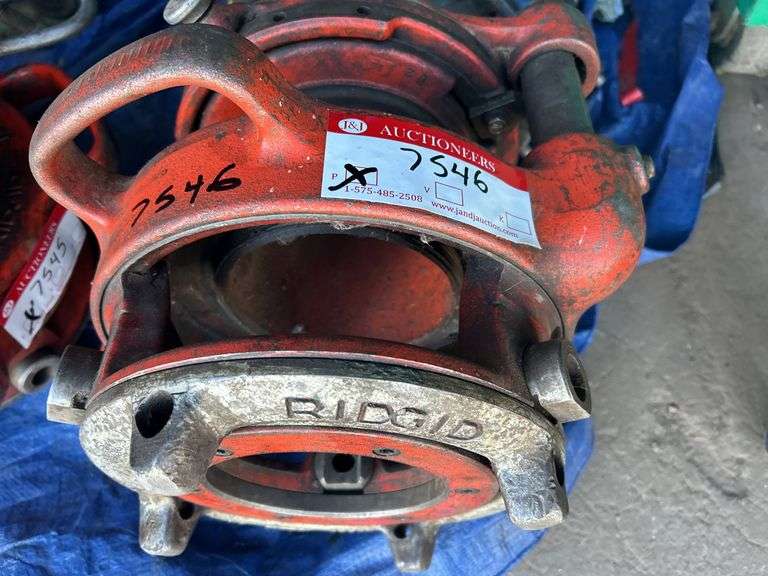 Rigid 141 Geared Pipe Threader - Albuquerque NM - J&J Auctioneers LLC