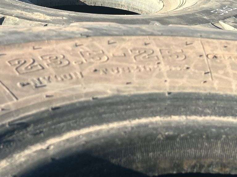Qty (2) 23.5-25 Tires - Albuquerque NM - J&J Auctioneers LLC