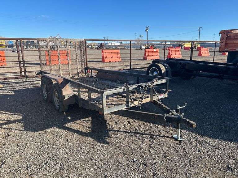 2011 J&B 5x12ft T/A Utility Trailer - Albuquerque NM - J&J Auctioneers LLC