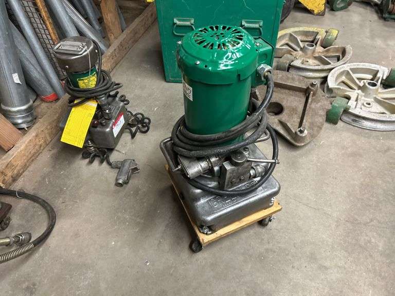 Greenlee Hydraulic Pump - Albuquerque NM - J&J Auctioneers LLC