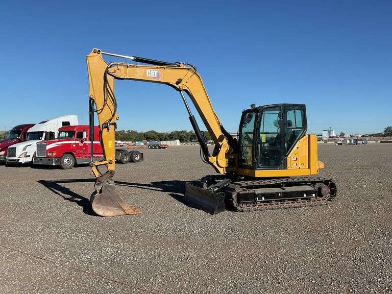 2019 Cat 308CR Mini Excavator - J&J Auctioneers LLC