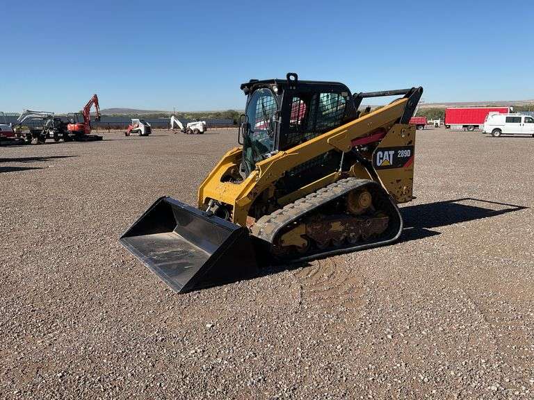 2016 Cat 289D Two Speed Compact Track Loader - J&J Auctioneers LLC