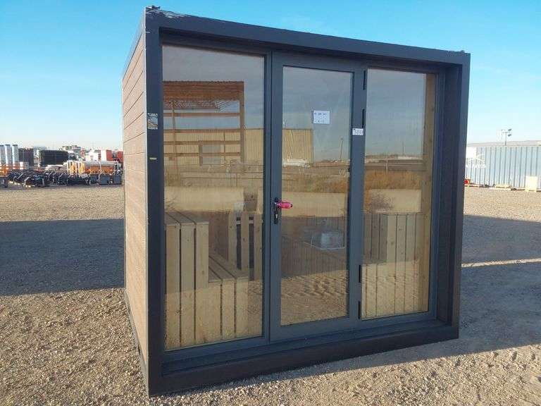 2025 Equippro SR09A 7ft x 9ft Container Sauna Room - J&J Auctioneers LLC