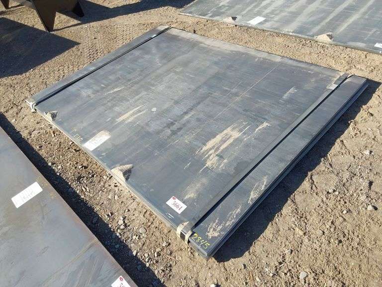 1 in. Thick 61X52 Steel Plate / Road Plate - J&J Auctioneers LLC