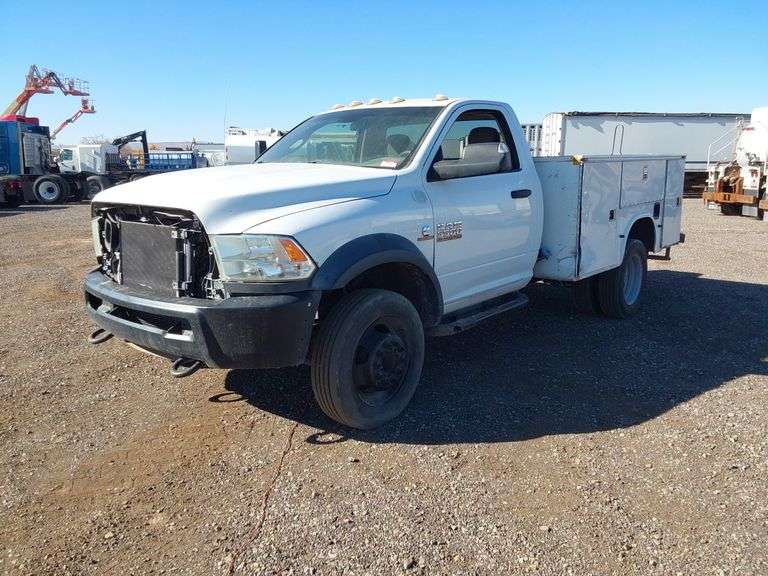 2013 Dodge Ram 5500 Utility Truck - J&J Auctioneers LLC