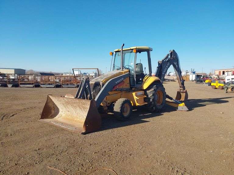 2012 Volvo BL60 4x4 Loader Backhoe - Albuquerque NM - J&J Auctioneers LLC