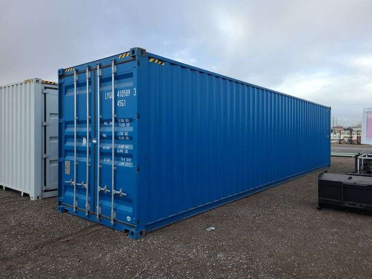 40ft High Cube Container - Albuquerque NM - J&J Auctioneers LLC