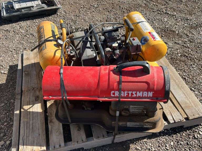 Pallet of Air Compressors and Space Heater - Albuquerque NM - J&J ...