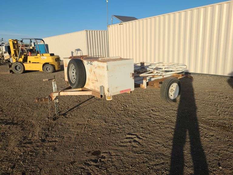 2004 Poly Pipe Spool Trailer - Albuquerque NM - J&J Auctioneers LLC