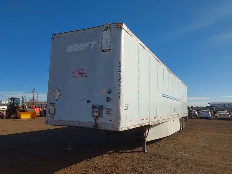 2003 Wabash 53f T/A Van Trailer - Albuquerque NM - J&J Auctioneers LLC