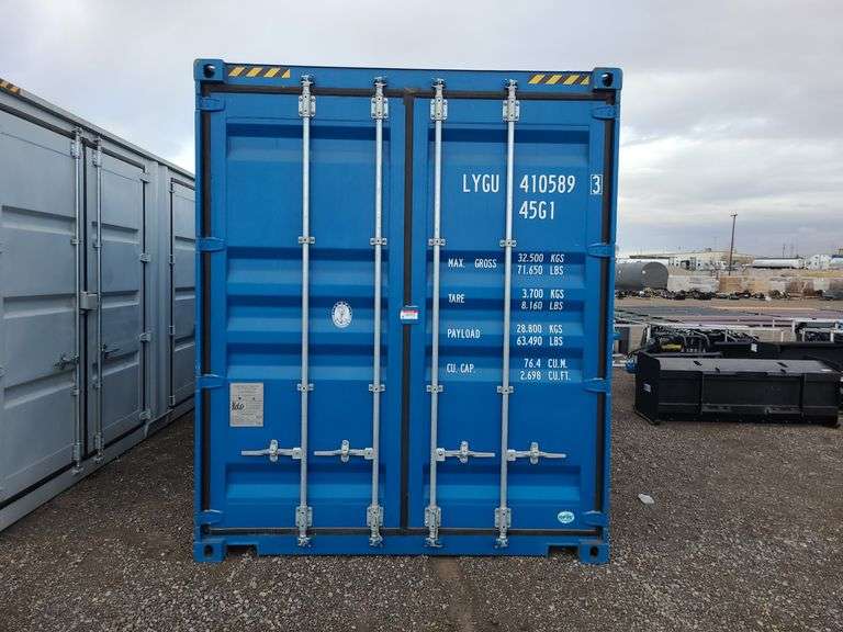40ft High Cube Container - Albuquerque NM - J&J Auctioneers LLC