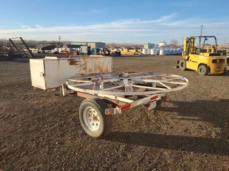 2004 Poly Pipe Spool Trailer - Albuquerque NM - J&J Auctioneers LLC