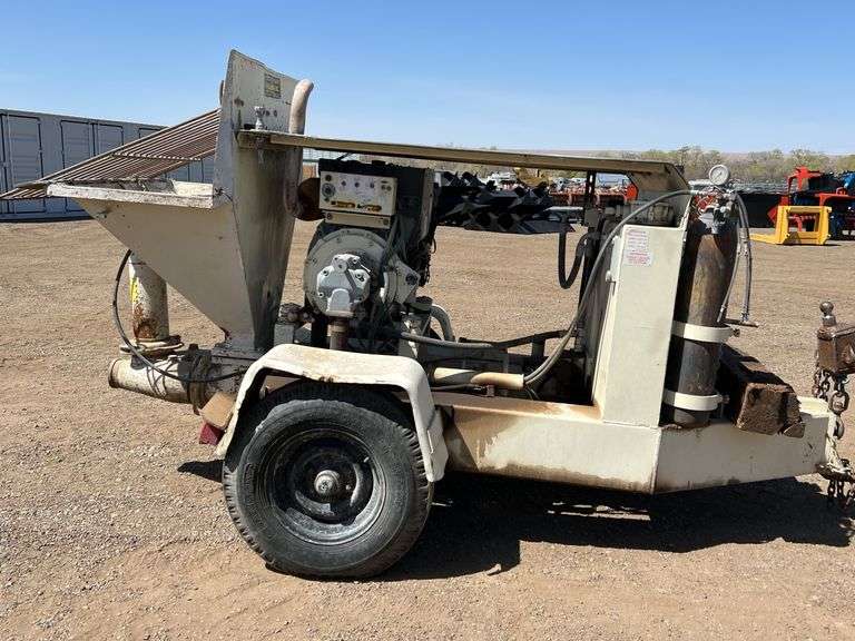 1995 Olin 25 Portable Grout Pump - J&J Auctioneers LLC