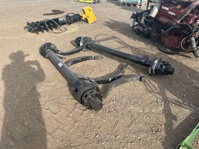 Qty Of (2) Axles - J&J Auctioneers LLC
