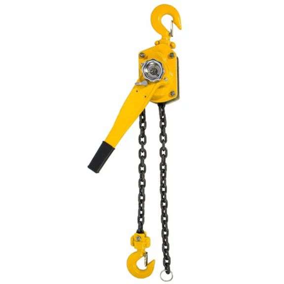 3/4 Ton 5' Lever Block Chain Hoist Ratchet Type - J&J Auctioneers LLC
