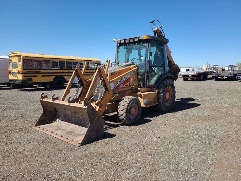 2007 Case 580 Super M Series 2 4x4 Loader Backhoe - J&J Auctioneers LLC