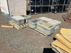 Qty (6) Concrete Pull Boxes - J&J Auctioneers LLC