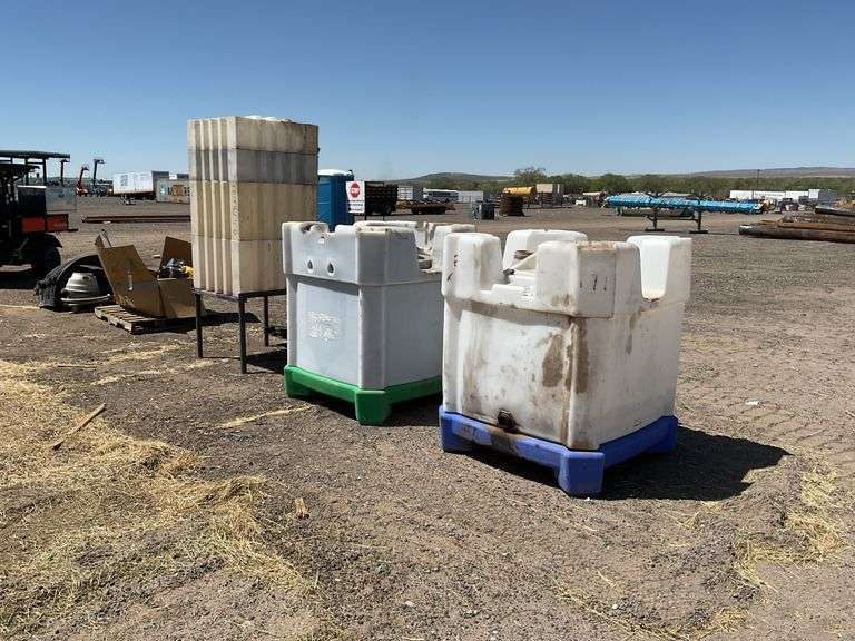 Qty Of Poly Containment Tanks - J&J Auctioneers LLC