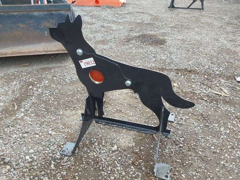 3/8" AR500 Steel Coyote Shooting Target - J&J Auctioneers LLC