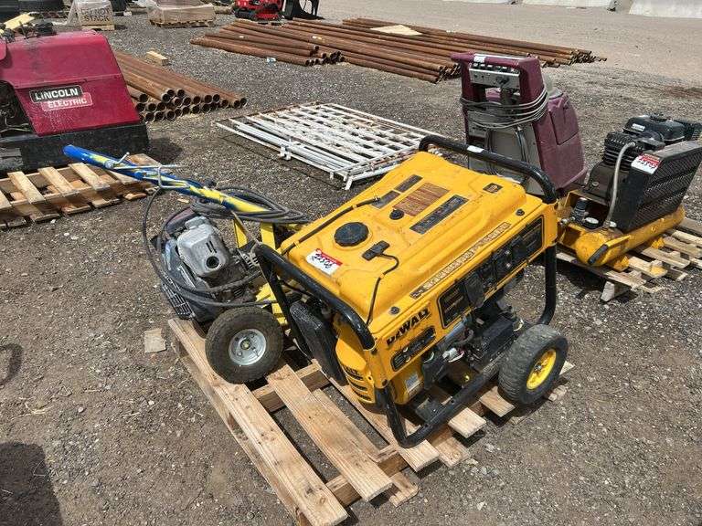 DeWalt Generator and Pressure Washer - J&J Auctioneers LLC